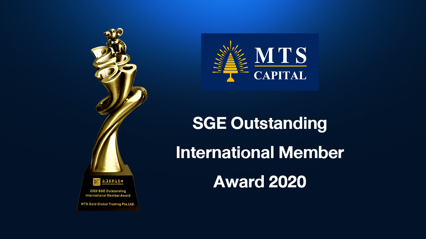 MTS Gold Group: Awarded SGE Outstanding International Member 2020 | mtsgoldgroup.com
