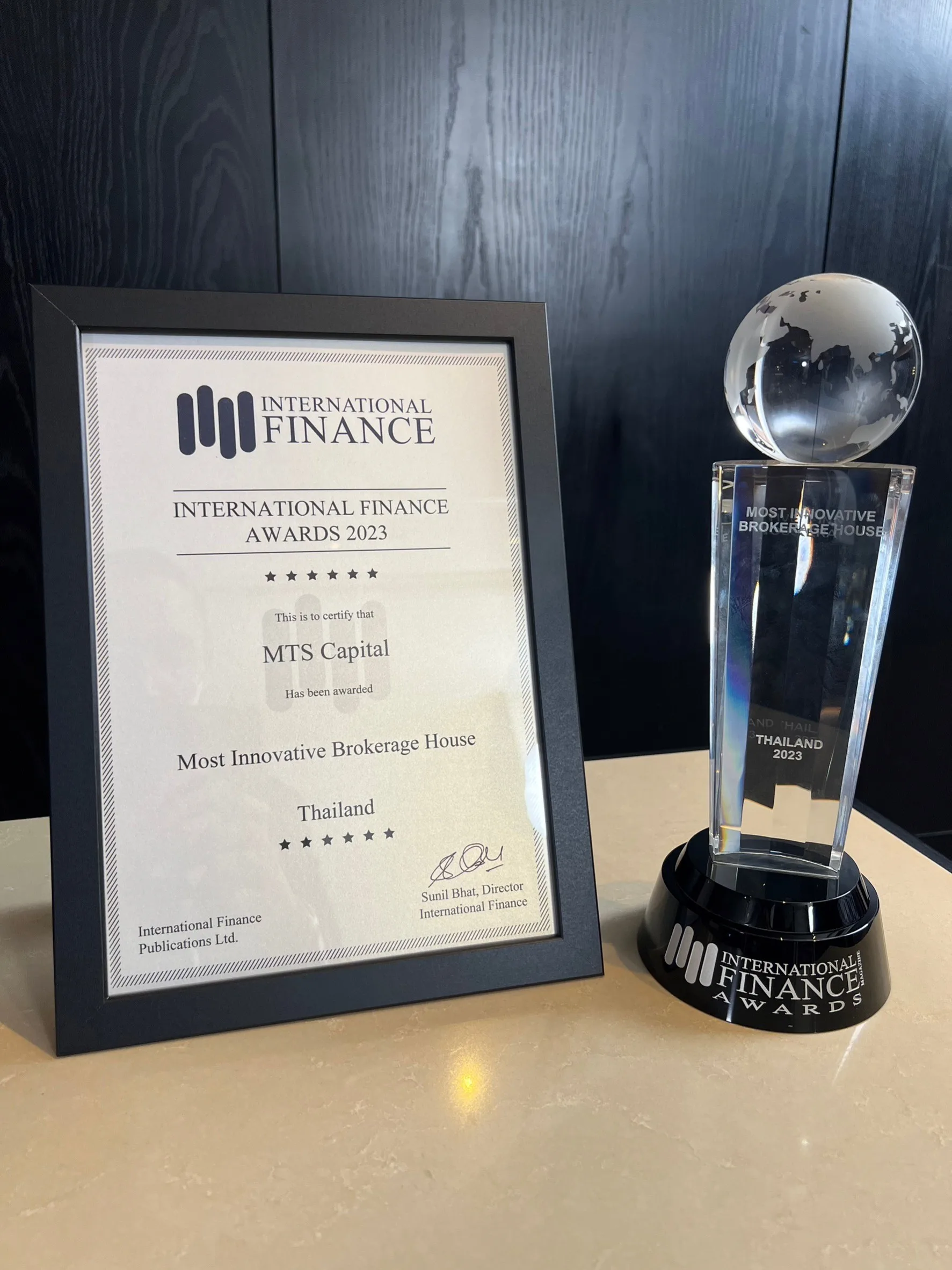 5 Consecutive Year as TFEX Best Award of Honor | MTS Gold Group